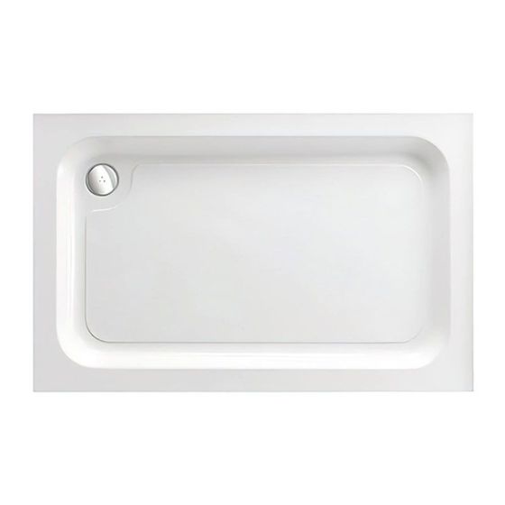 Aqua i Classic 80mm High Rectangular Shower Tray 1200mm x 1000mm