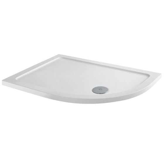 MX Elements Anti-Slip Right Hand Offset Quadrant Shower Tray 1000mm x 900mm