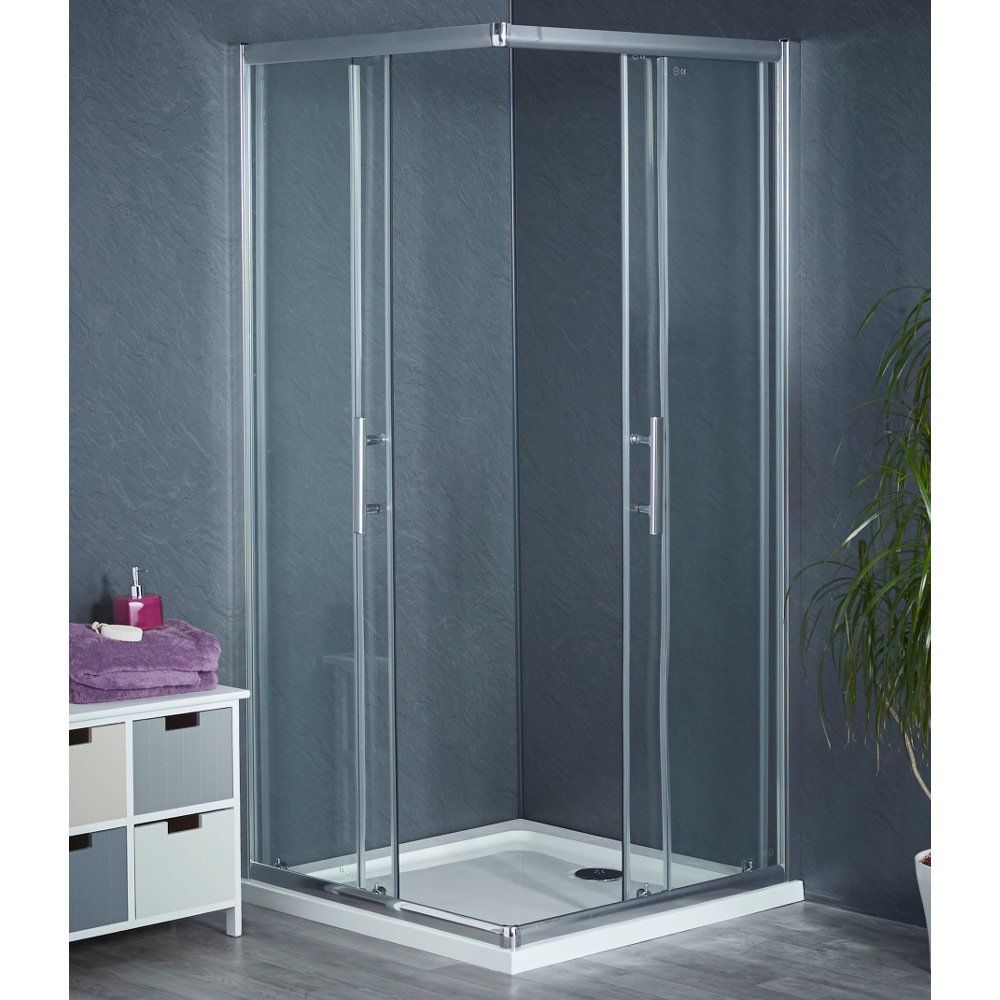 Aqua I6 Corner Entry Shower Enclosure 760mm X 760mm